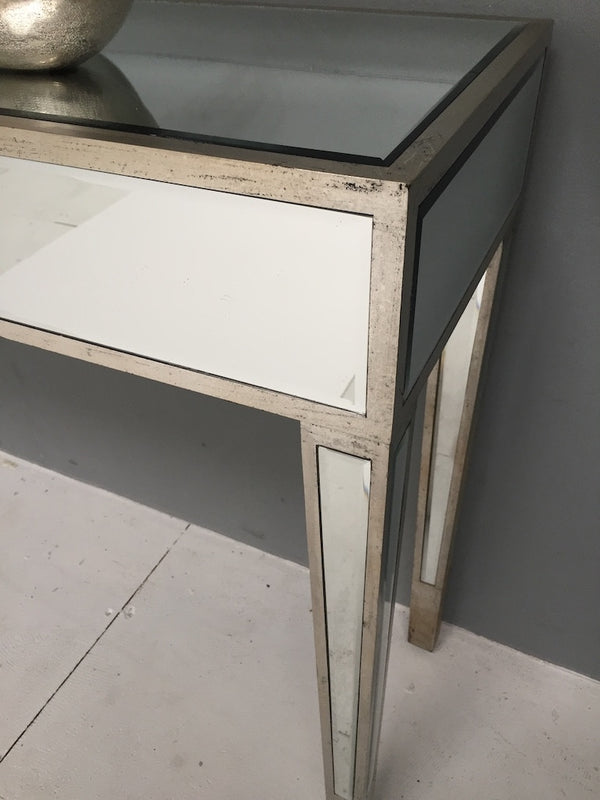Slim Mirrored Console Table » Silver » Shop » Interiors InVogue